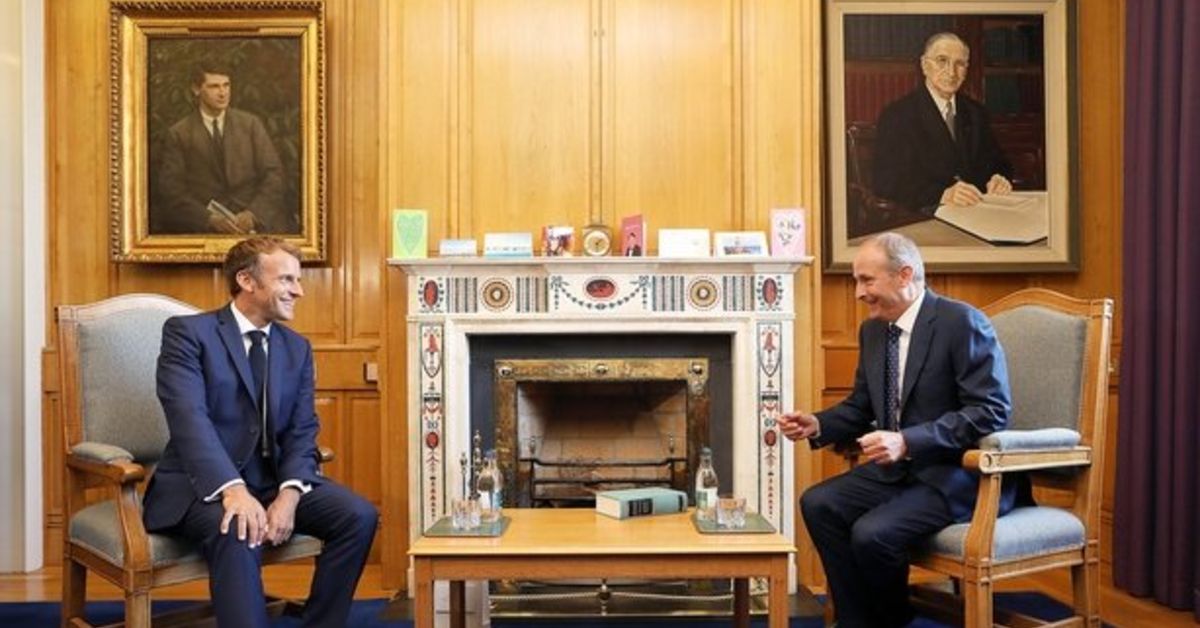 Ireland has 'precious place at heart of European dream' - Macron ...