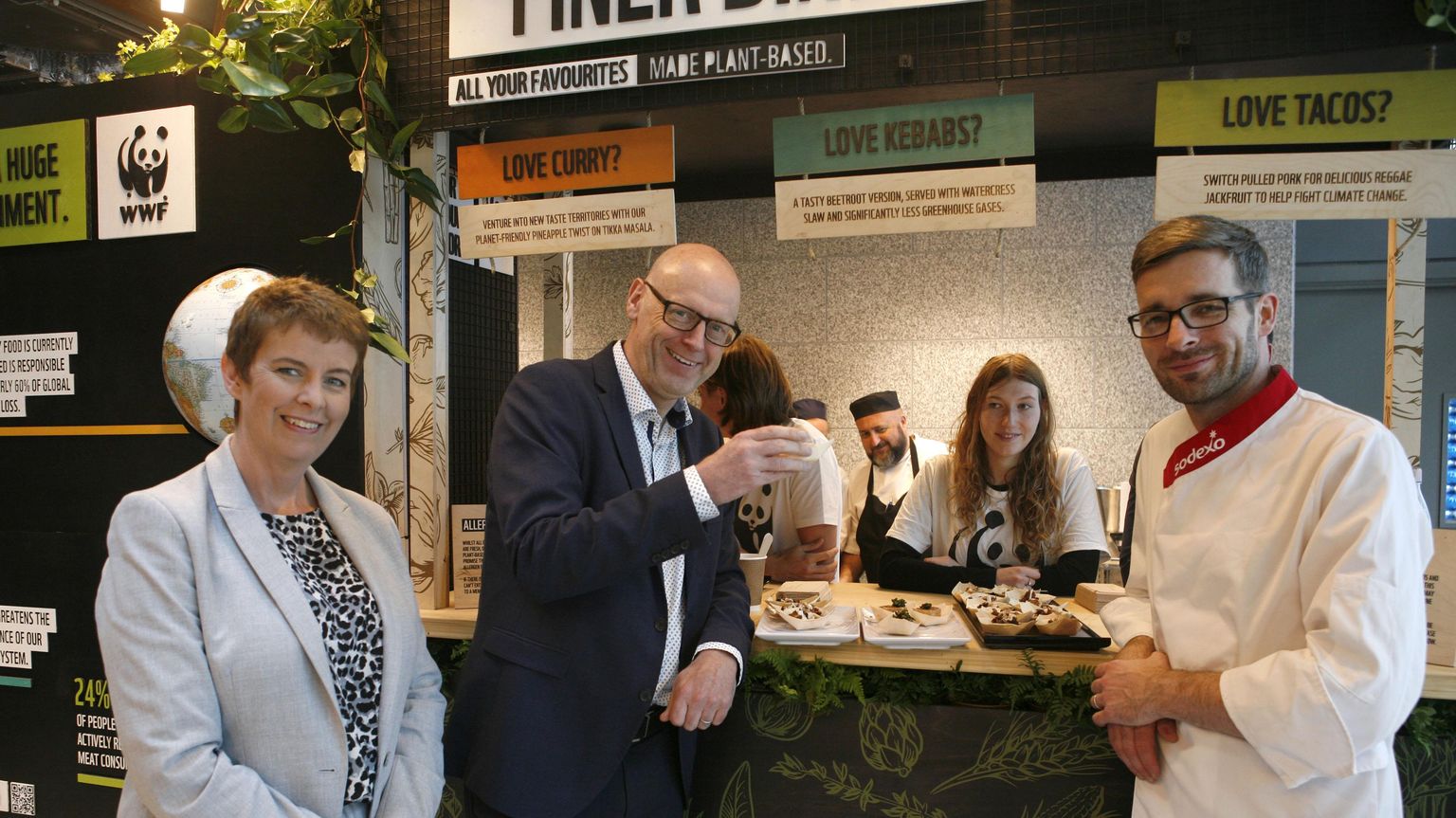 Sodexo and WWF-UK’s Finer Diner visit Trinity Business School | FRENCH ...